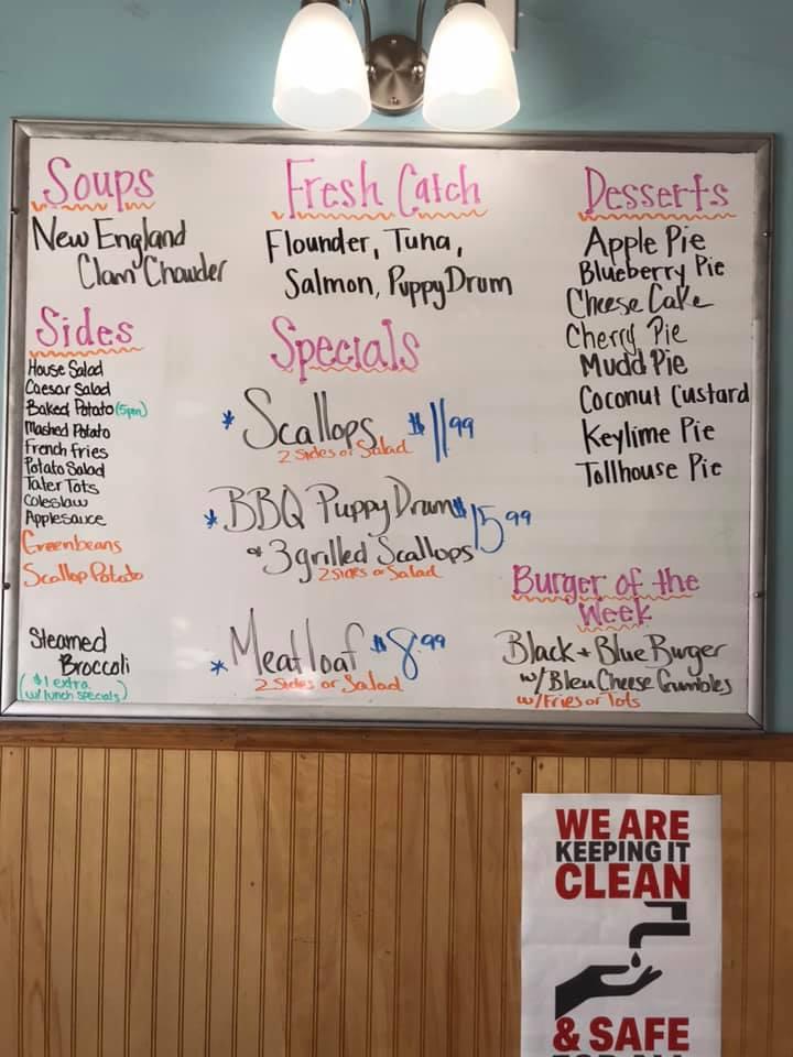 Menu at Surf Rider restaurant, Virginia Beach, 928 Diamond Springs Rd #135