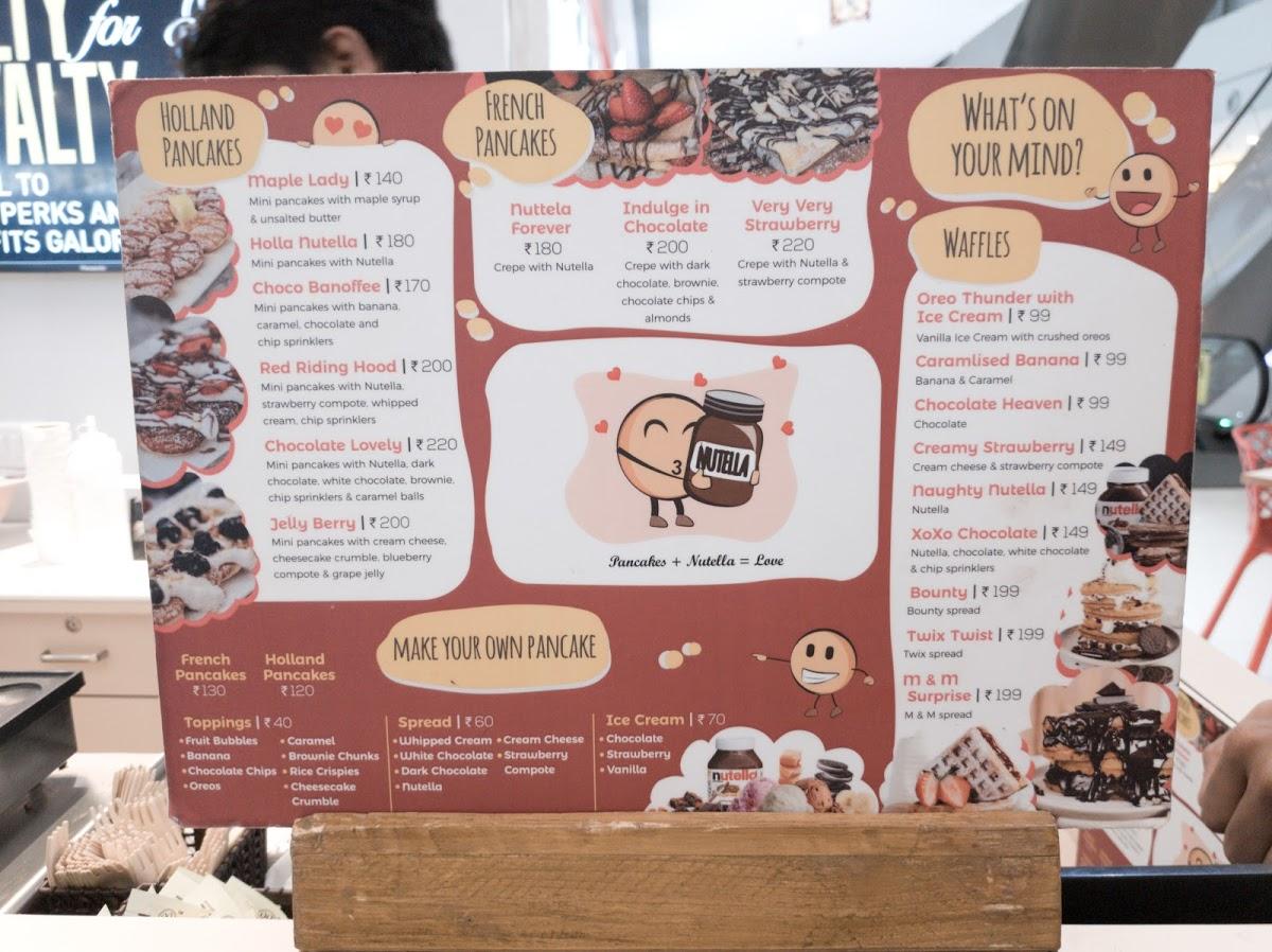 Menu at 99 Pancakes, Navi Mumbai, 2nd Floor