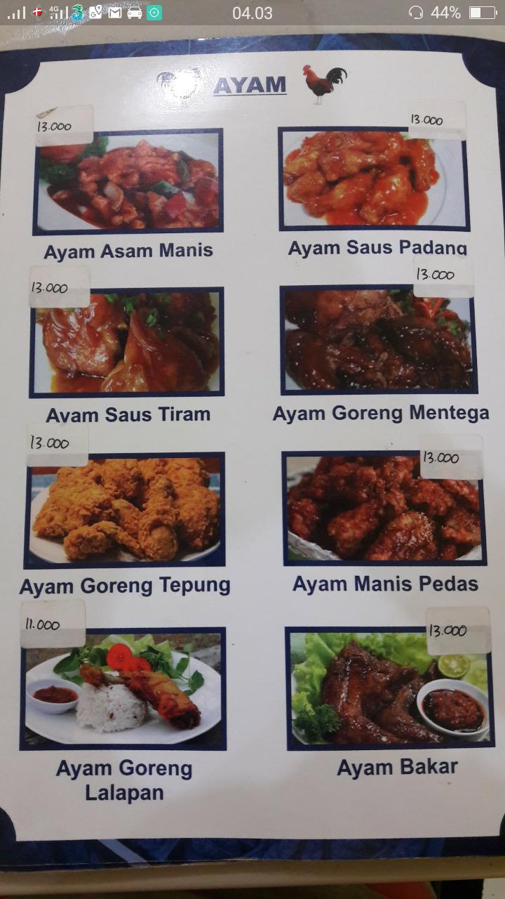 Menu at PONDOK IKAN BAKAR SEAFOOD DAN LALAPAN restaurant, Denpasar, Jl ...