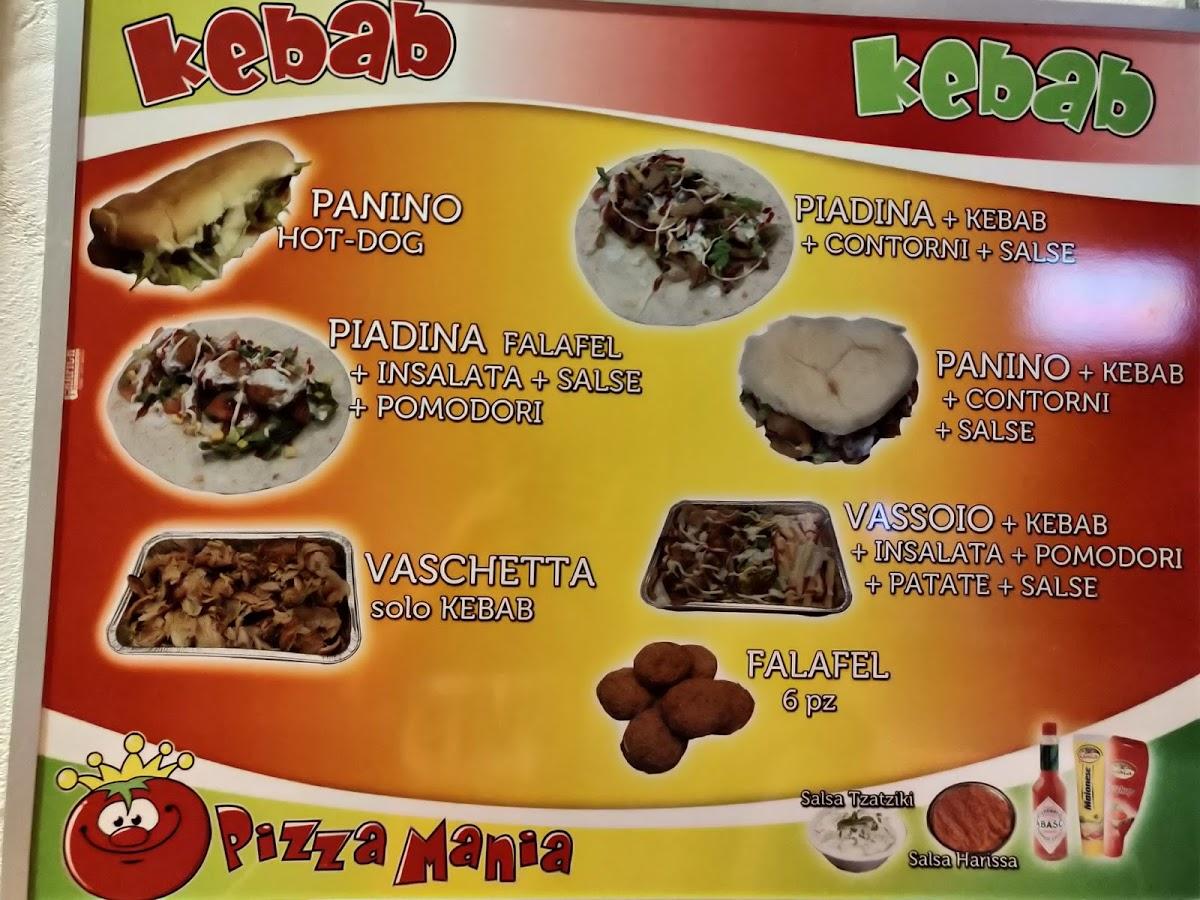 Speisekarte von Pizza al taglio Pizza Mania, Sperlonga