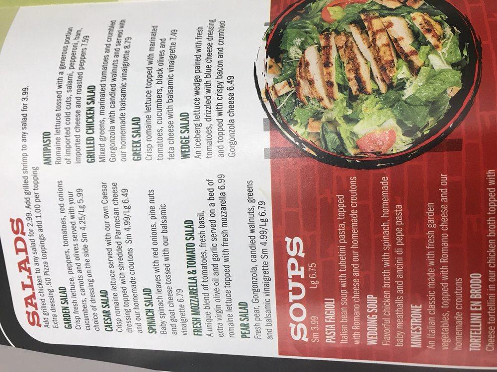 Menu at Stromboli's Express pizzeria, Raleigh, Spring Forest Rd # 109