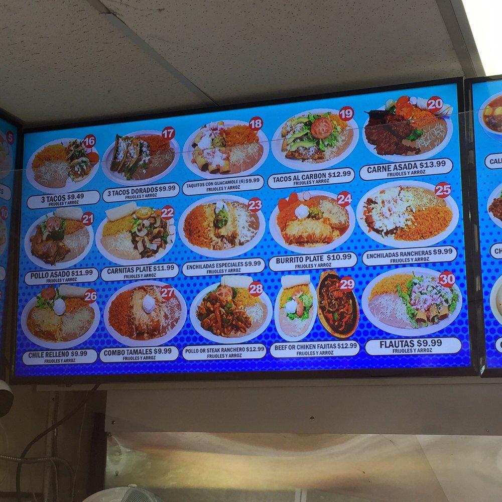 Menu at El Kiosko restaurant, Renton, 526 S 2nd St