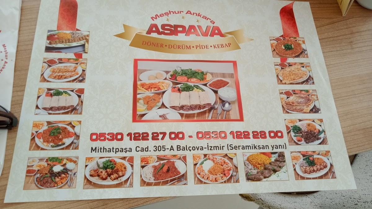 Menu at Aspava Döner İzmir, Izmir