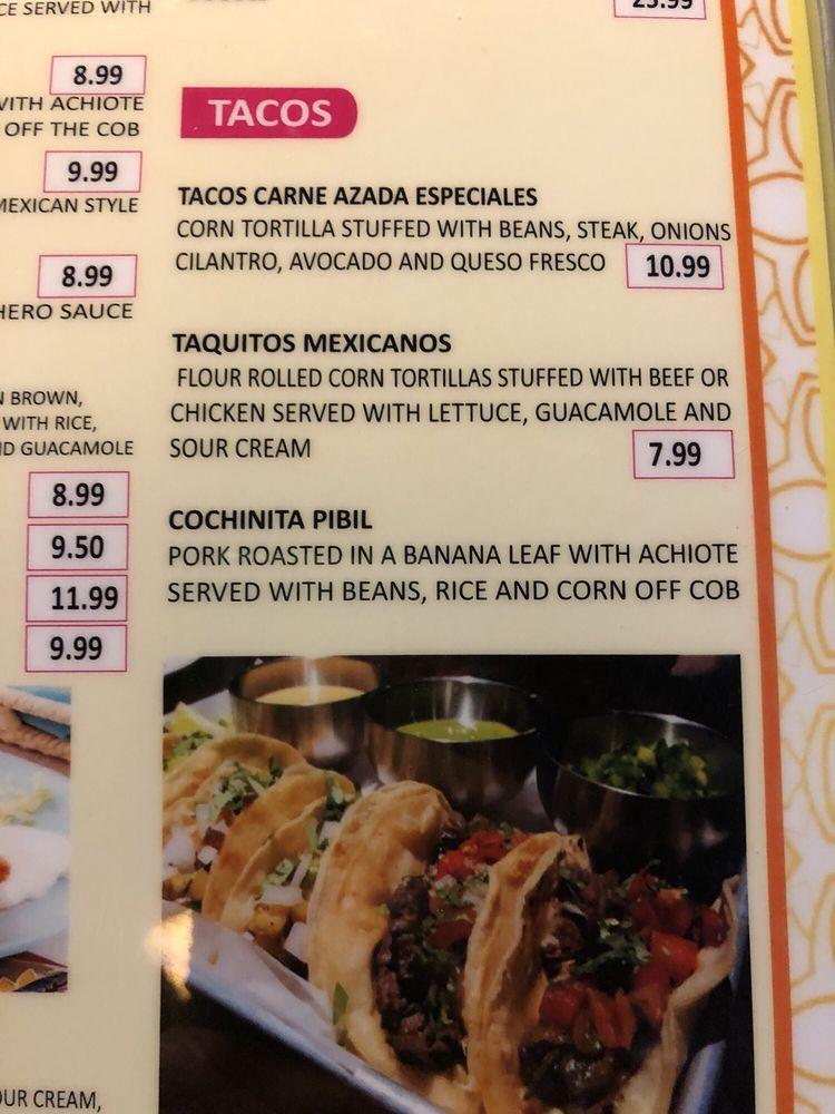 Menu at Casa Grande restaurant, Poplar Bluff, N Westwood Blvd
