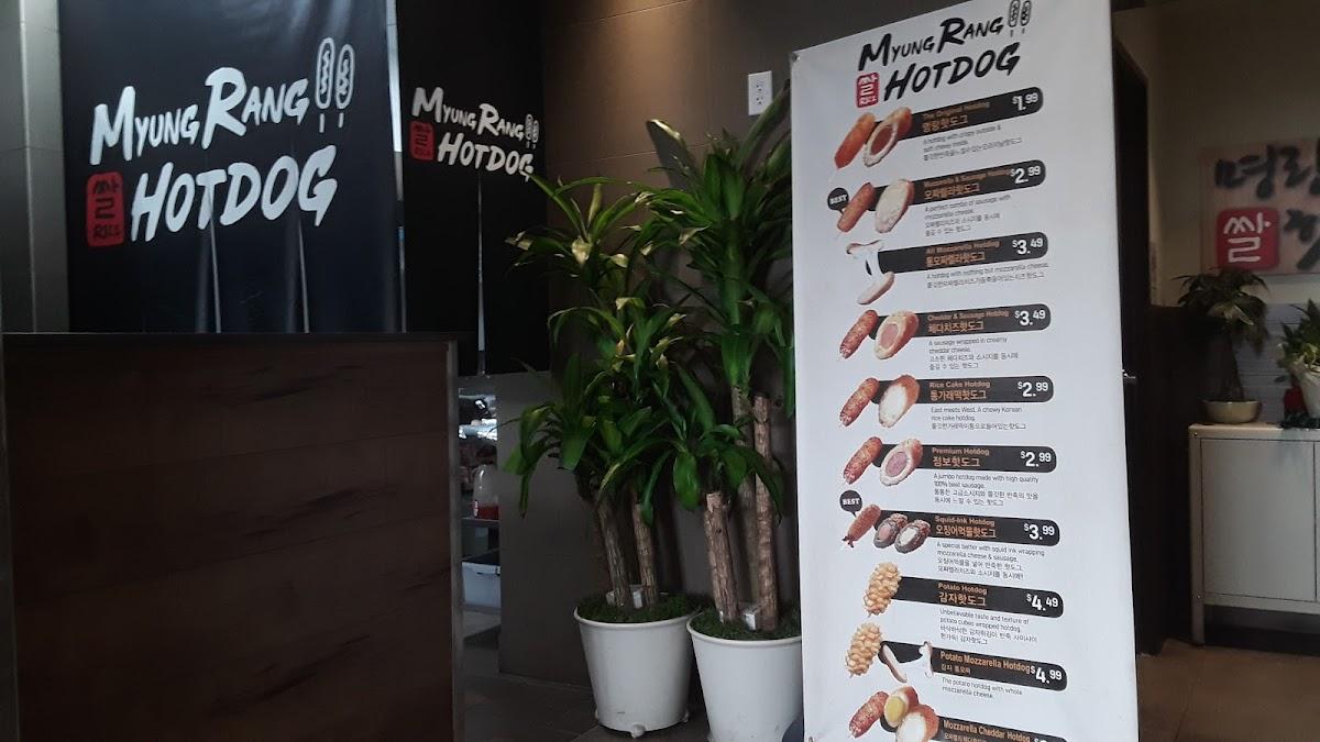 Carta del restaurante CrunCheese Korean Hot Dog, Las Vegas, Spring ...