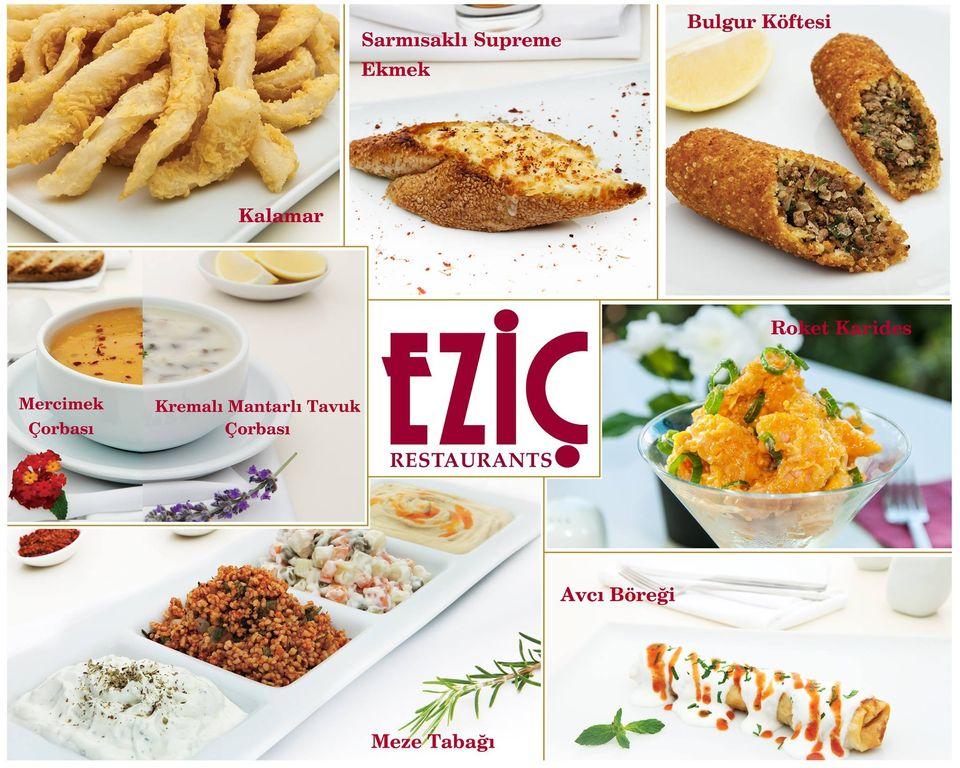 Menu at Eziç Lefkoşa, Nicosia, 683R+P72