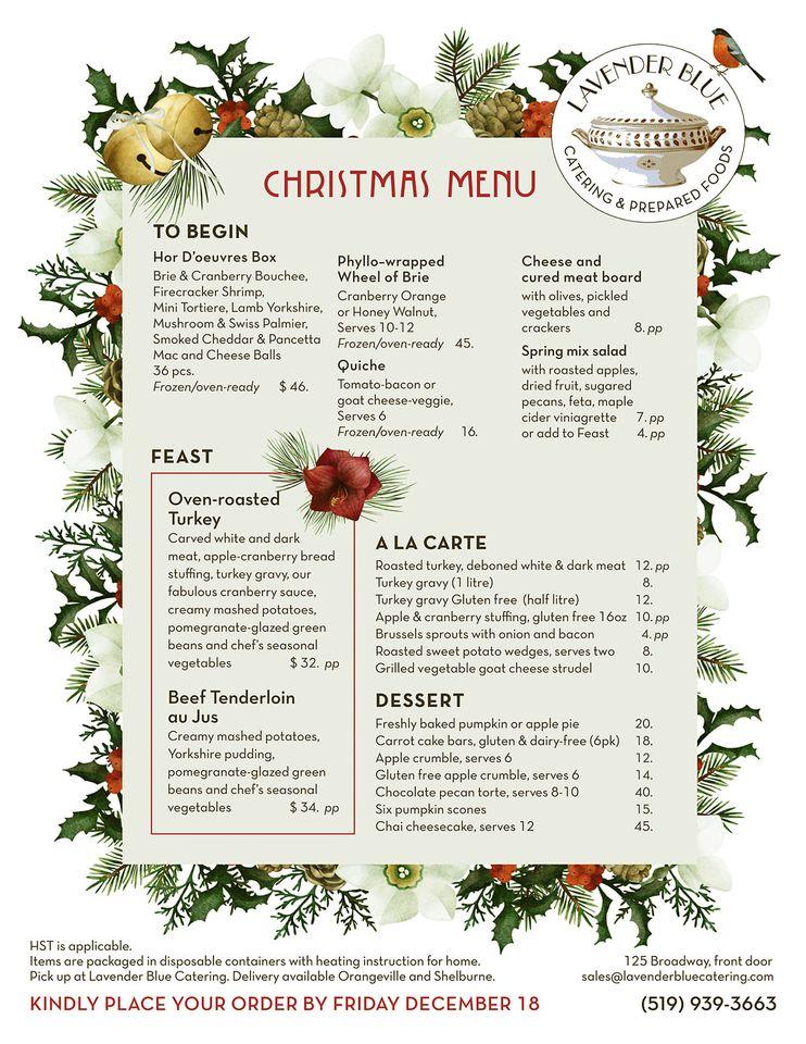 Menu at Le Finis...a sweet finish by Lavender Blue restaurant, Orangeville