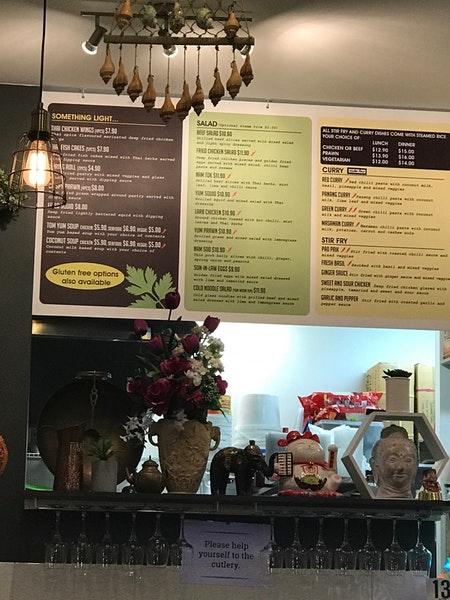Menu at Wok & Ladle: Thai Eatery restaurant, East Perth