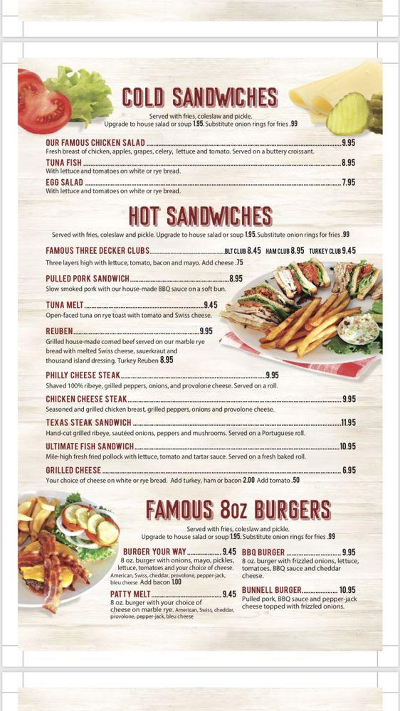 Menu at Chicken Pantry restaurant, Bunnell, 602 E Moody Blvd
