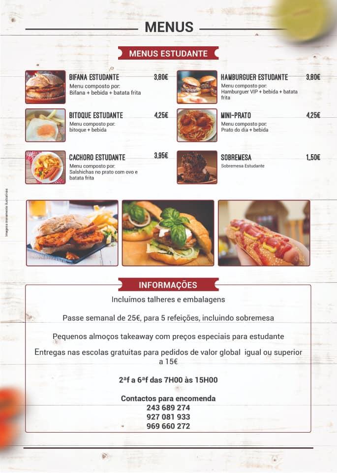 Menu em Cervejaria Cubata restaurante, Coruche