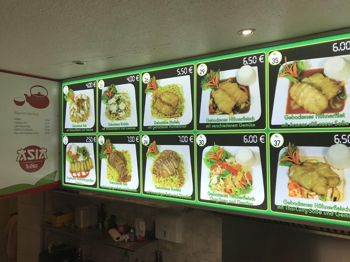 Menu at Asia Imbiss pub & bar, Sondershausen