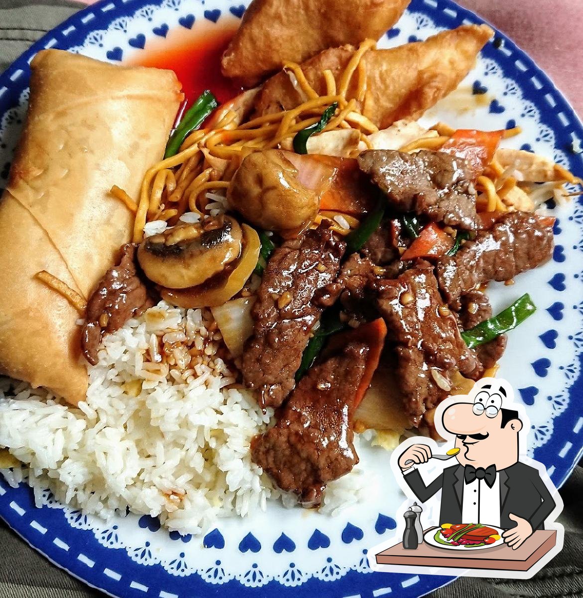 Carta de comida rápida Happy Wok, New Milton, 5 The Parade Ashley Road ...