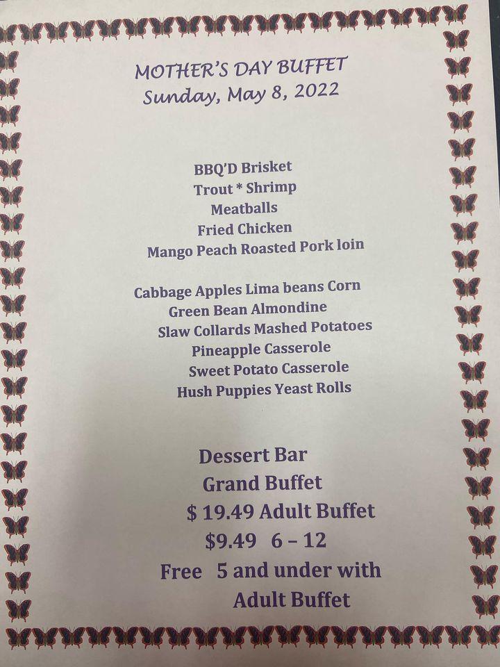 Menu at Hitch-N Post Restaurant, Williamston