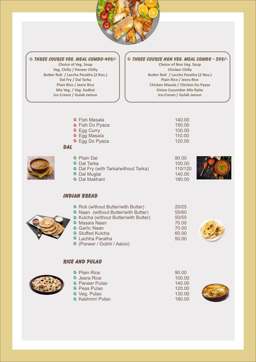 Menu at New Hot Lips Restaurant, Ring Road, Ranchi