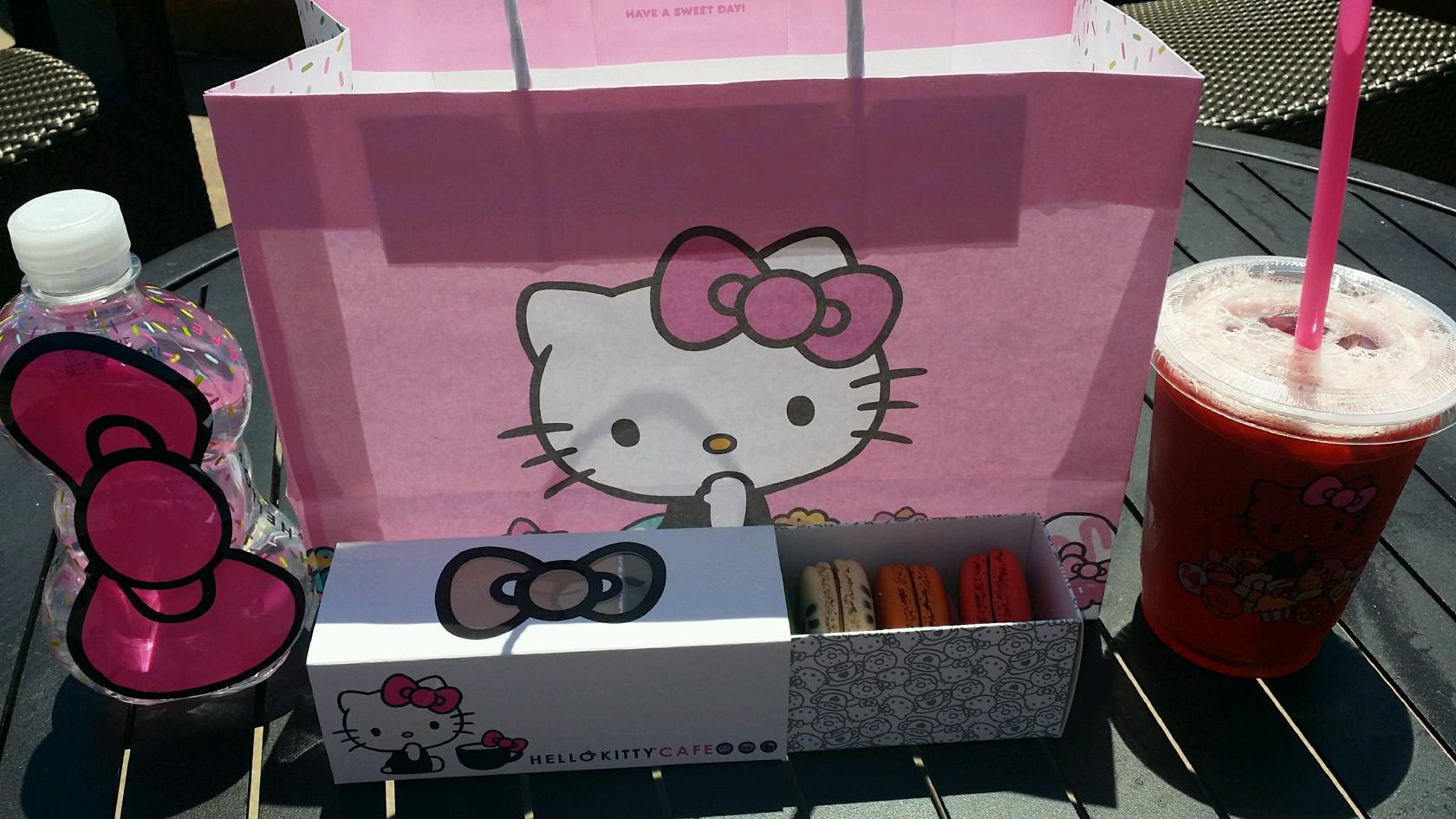 Menu at Hello Kitty Café cafe, Irvine