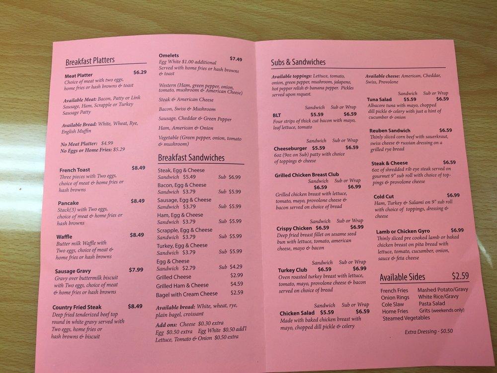 Menu at BLT Grill cafe, Gaithersburg