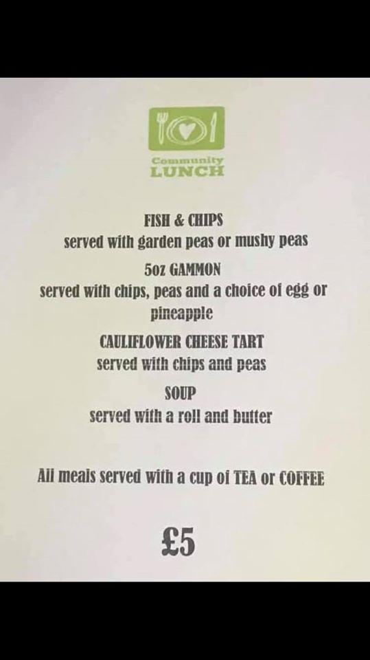 Menu at Cross Guns pub & bar, Pant