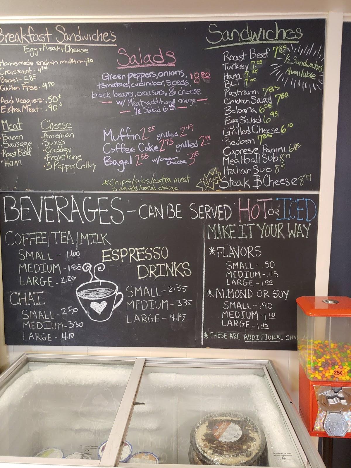 Menu at Keepin' It Local cafe, Shapleigh