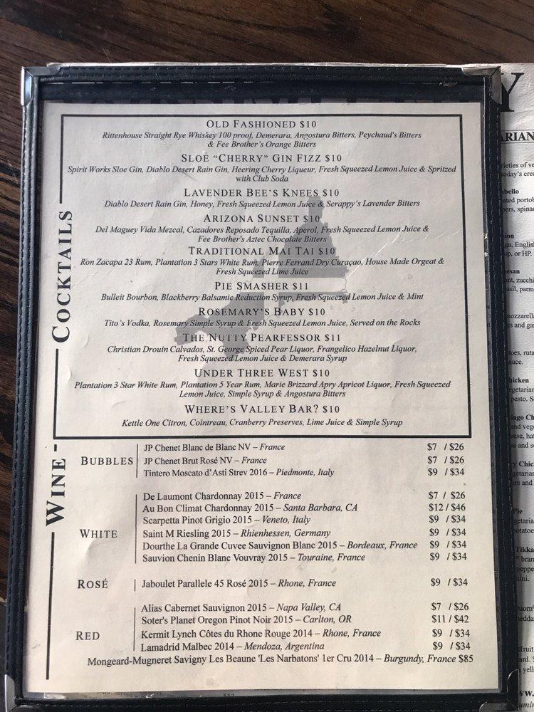 Menu at Cornish Pasty Co pub & bar, Phoenix, 7 W Monroe St