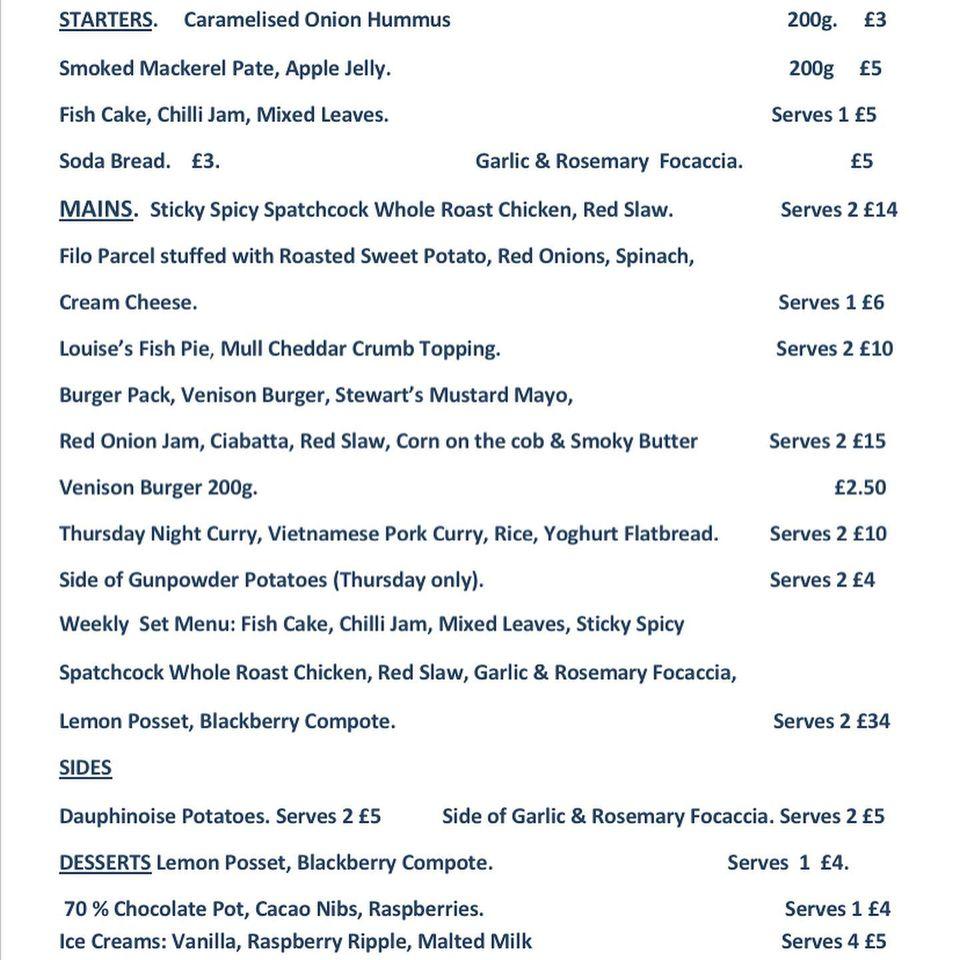 Menu at Greyhound Inn pub & bar, Wickham Market