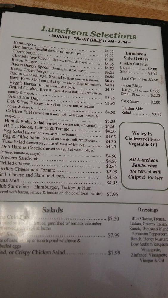 Menu at Egg & I Restaurant, South Hadley, 489 Newton St