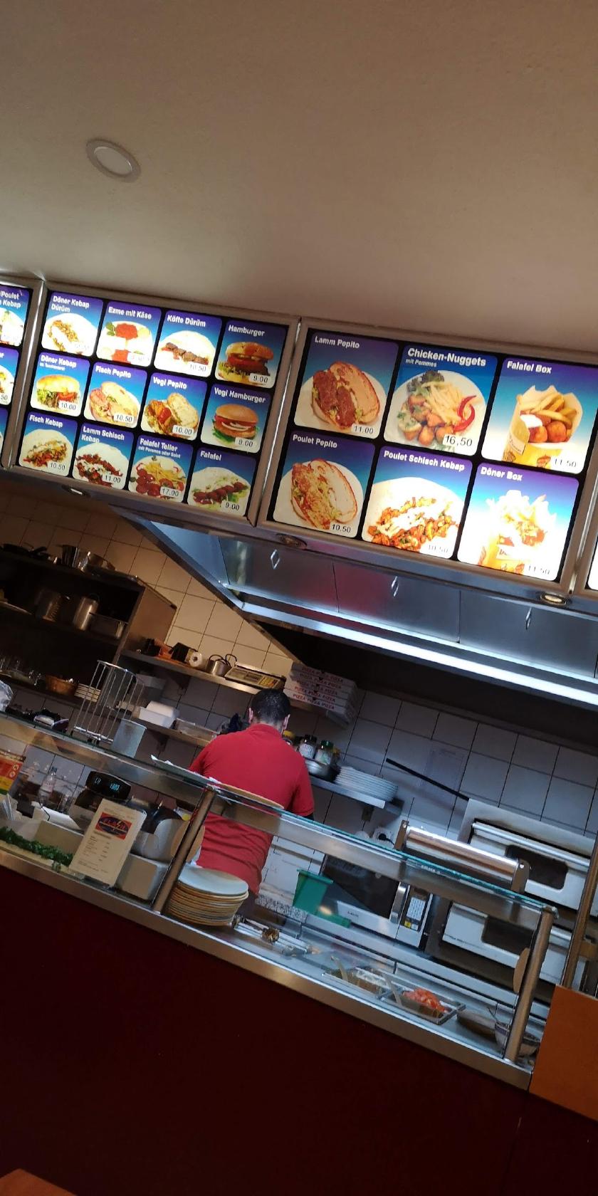 Speisekarte von Flash Take-Away, Zürich