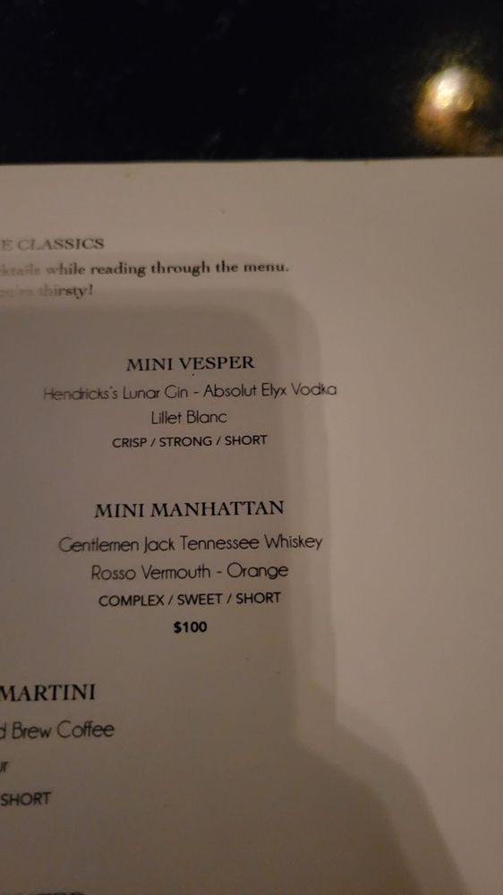 Carta del pub y bar HANDSHAKE, Ciudad López Mateos