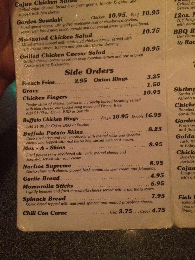 Menu at Gabriel's Gate pub & bar, Buffalo