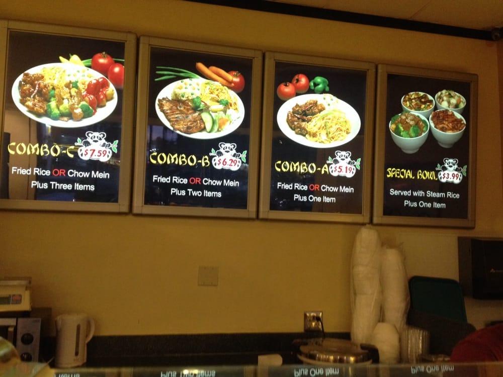 Menu at China Cook fast food, Fontana, 16075 Foothill Blvd B