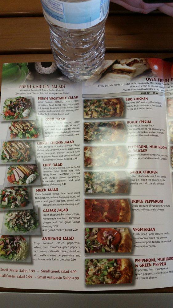 Menu at Megatoppers Pizza Joint pizzeria, Bullhead City