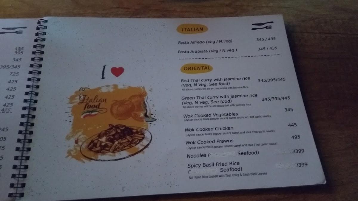Menu at Pause Restro & Bar, Karnal