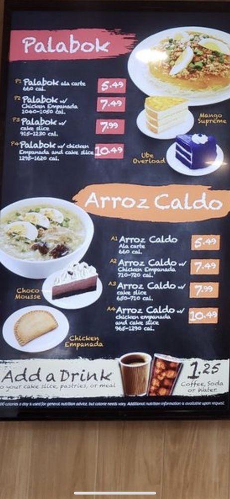 Menu at Red Ribbon restaurant, Hayward, Hesperian Blvd #300