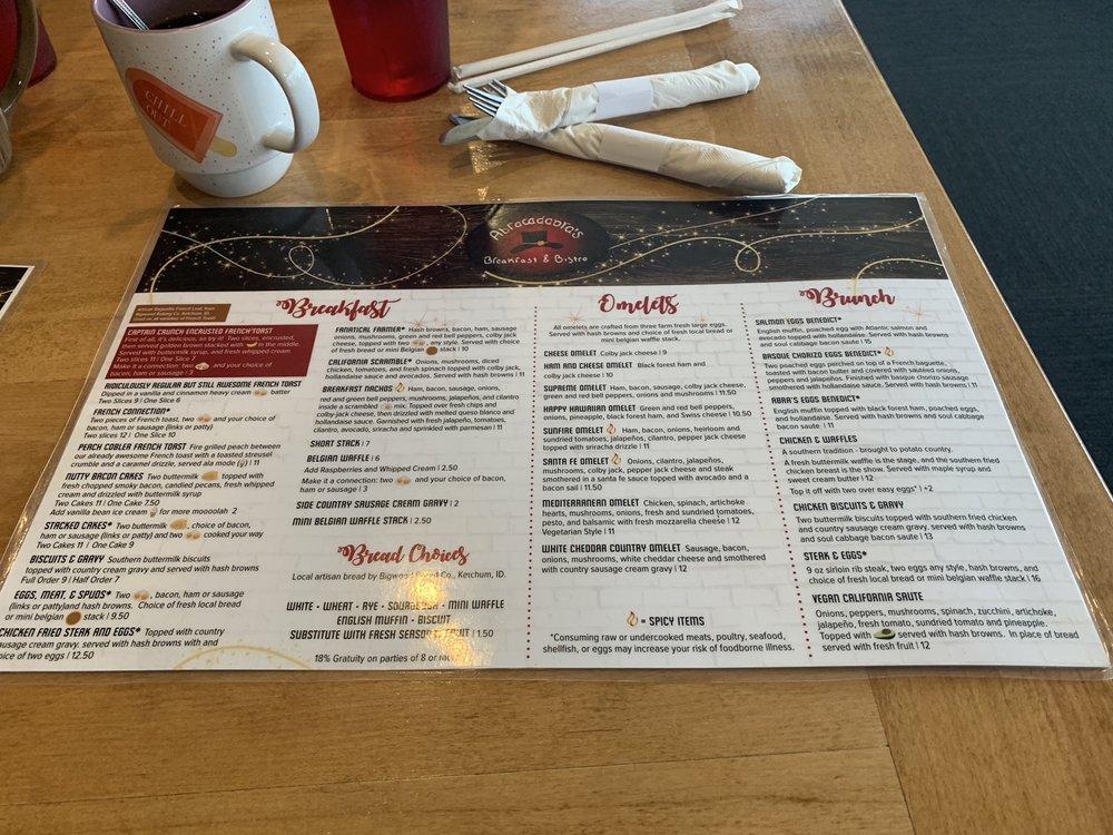 Menu at Abracadabra's Twin Falls restaurant, Twin Falls, Blue Lakes Blvd N