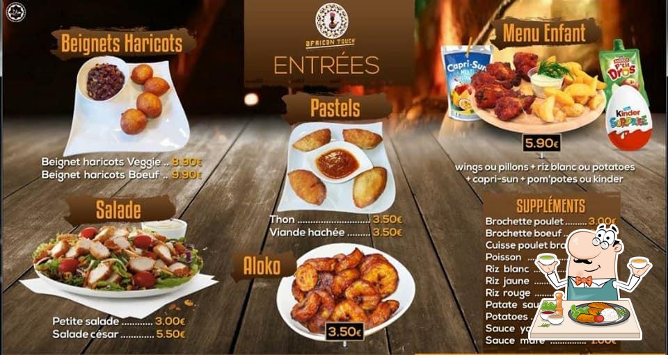 African Touch Argenteuil restaurant, Argenteuil - Menu du restaurant et ...