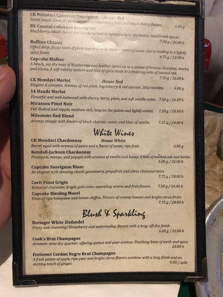 Menu at Stained Glass Pub - Glenmont, Silver Spring