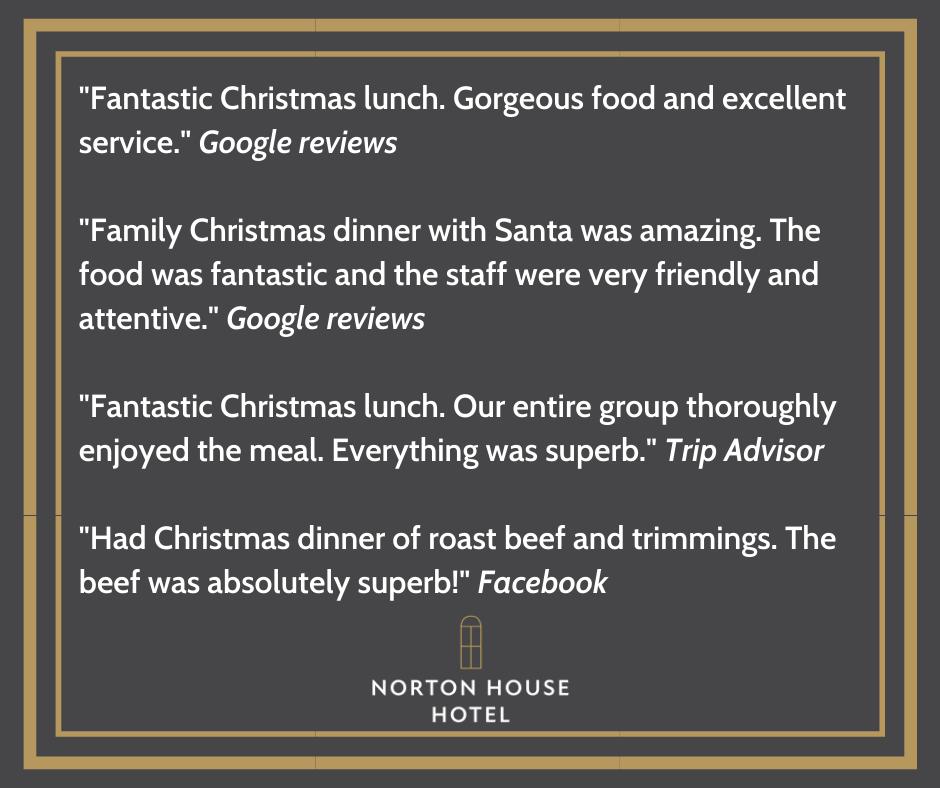 Menu at Norton House restaurant, Bishopston