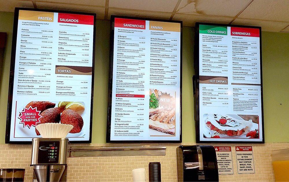 Menu at Brazilian Bakery Cafe, Marietta, Powers Ferry Rd Ste A