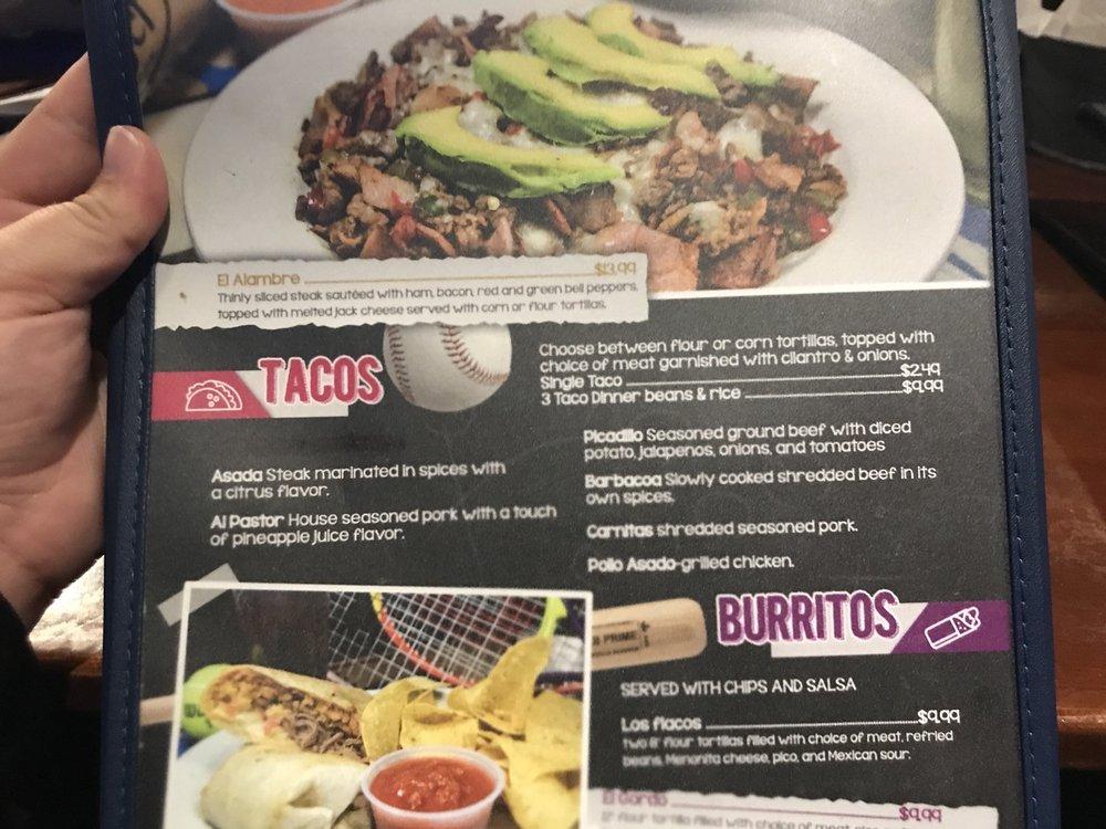 Menu at Medio Tiempo pub & bar, Oklahoma City