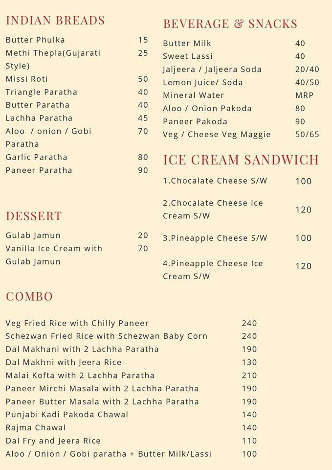 Menu at Northern Kitchen's : Btm Layout, Bengaluru