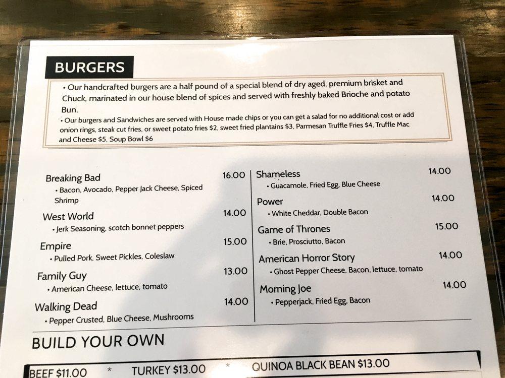 Menu at Mad Cow Grill pub & bar, Laurel