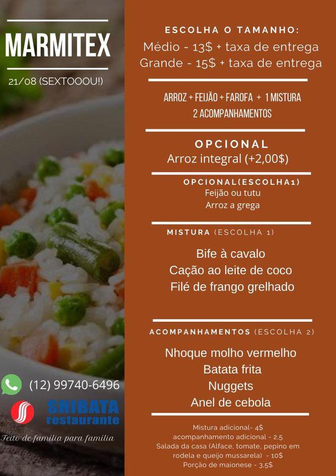 Menu at Shibata Supermercados - Taubaté (Jd. Maria Augusta) steakhouse ...