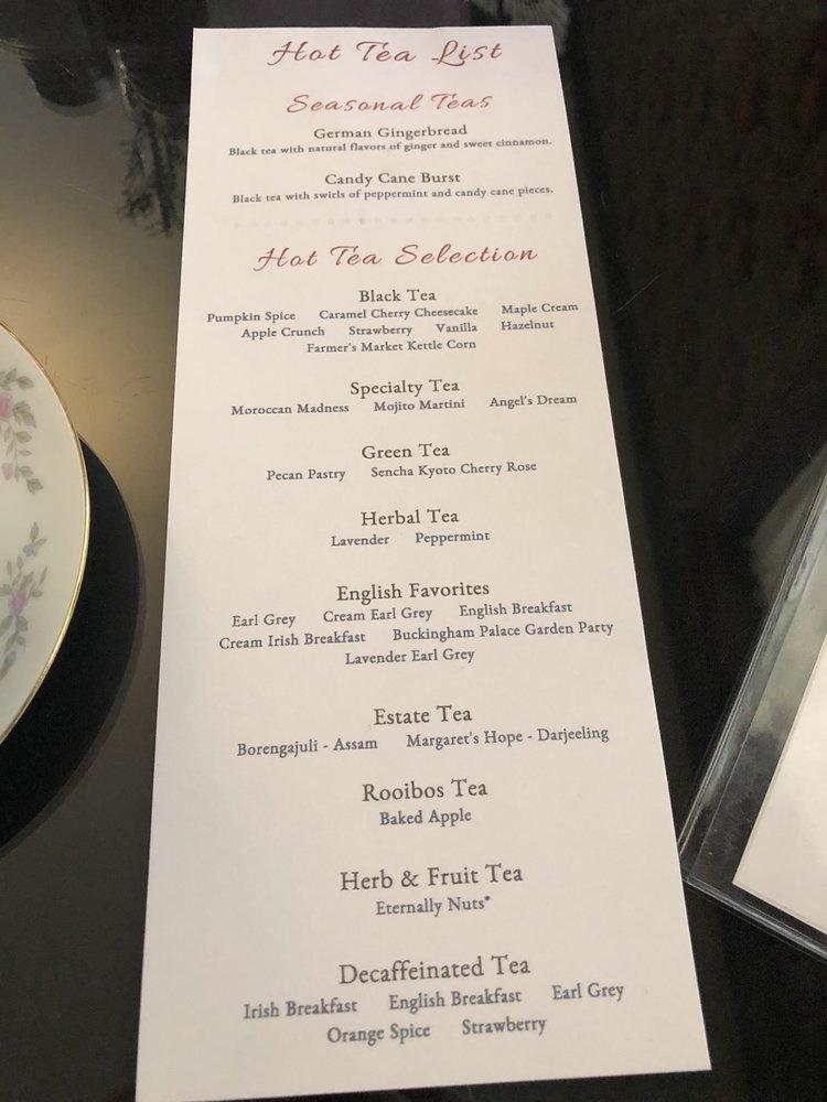Menu at The Pink House restaurant, Claremore
