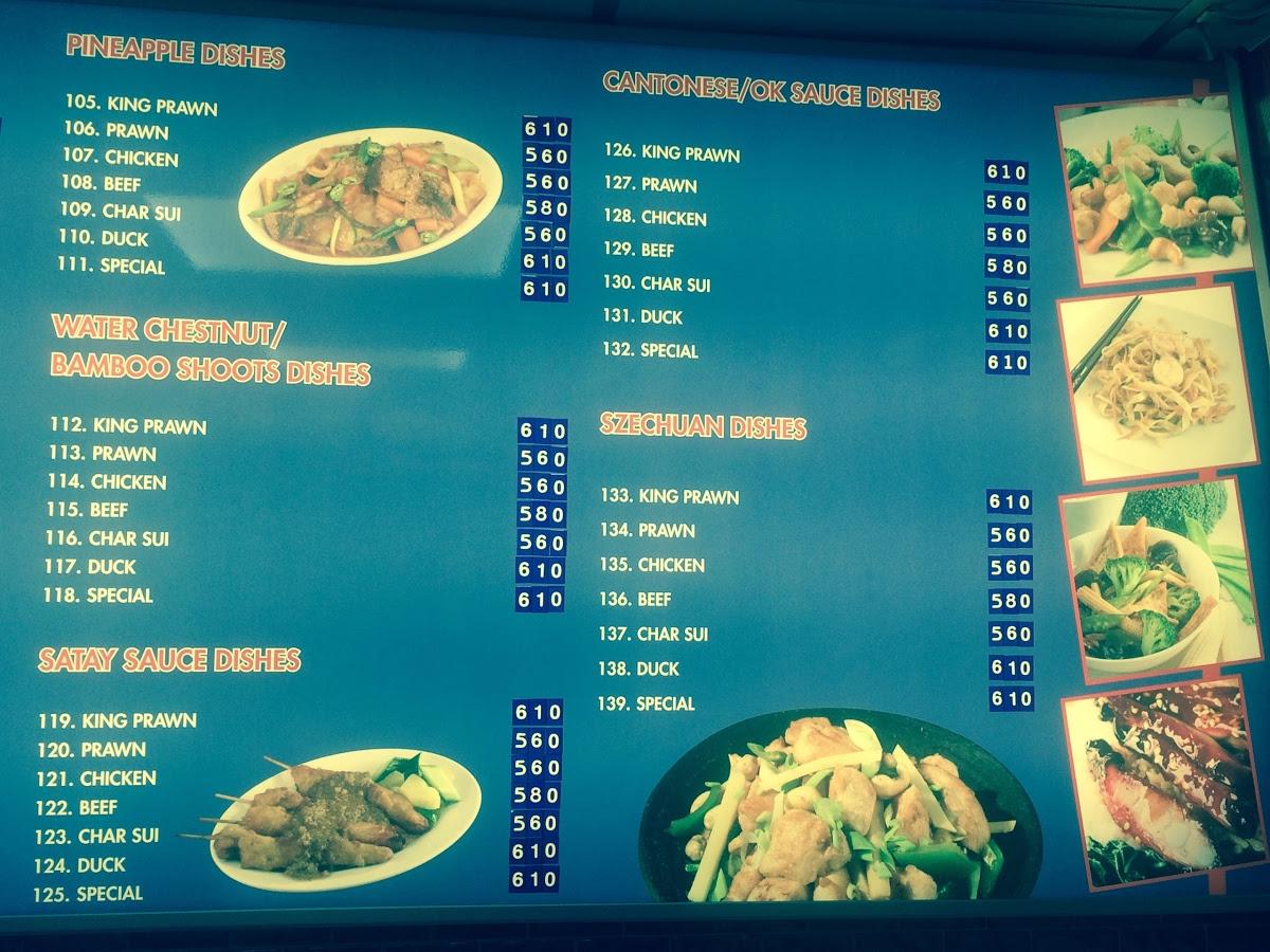 Menu at Fry-Inn pub & bar, Chester