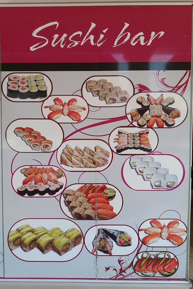 Carta de Huamin Chinese Take-Away and Sushi Bar, Centurion
