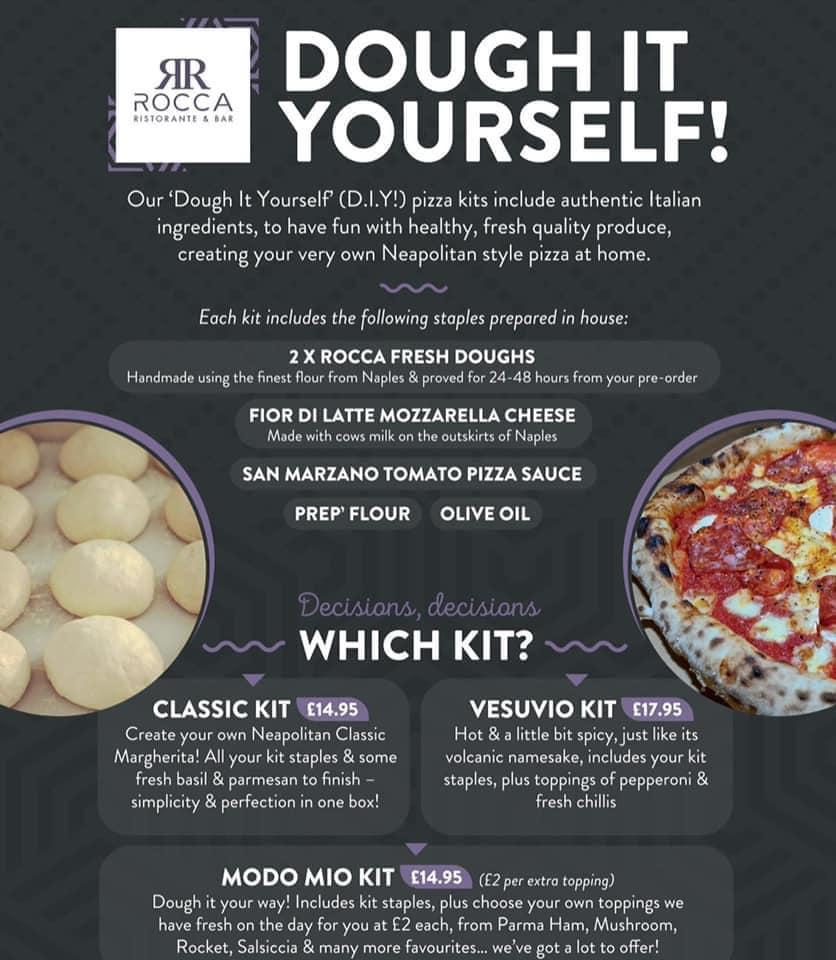 Menu at Rocca Ristorante & Bar, Hamilton