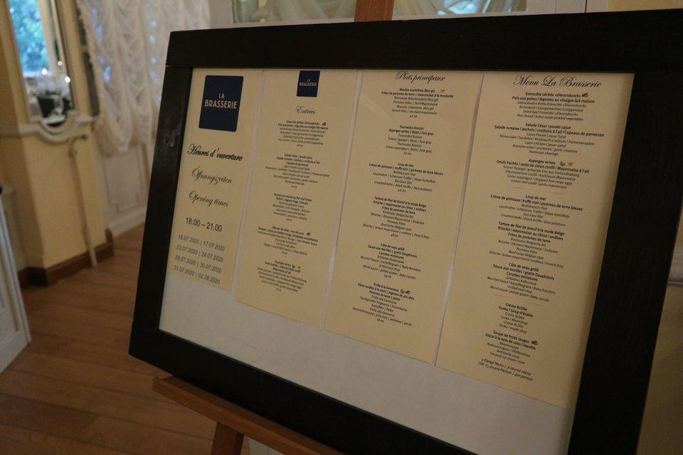 Speisekarte von Pop-up Restaurant "Tubbo" Laudinella St. Moritz, Sankt ...
