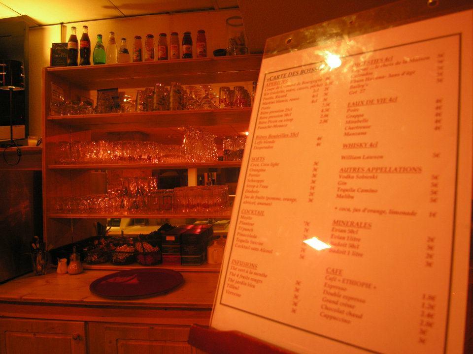 Menu at Le Bouche à Orelle restaurant, Orelle