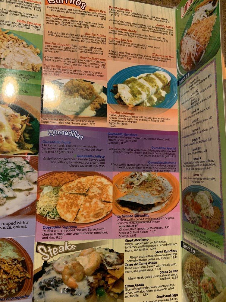 Menu at El Arado restaurant, Breese, 50 N 4th St