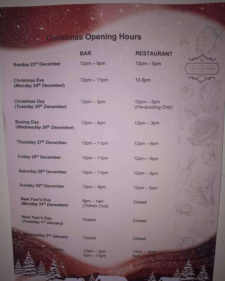 Menu at The Fruiterers Arms pub & bar, Rodmersham