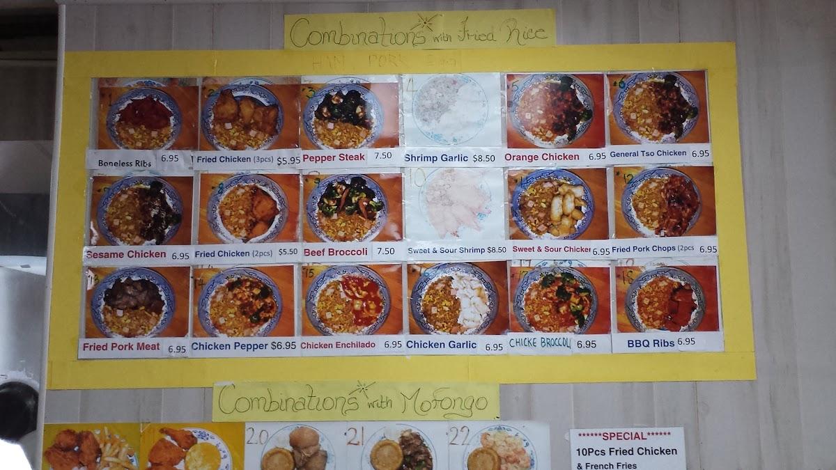 Menu at Chirico Fast Food, Orlando
